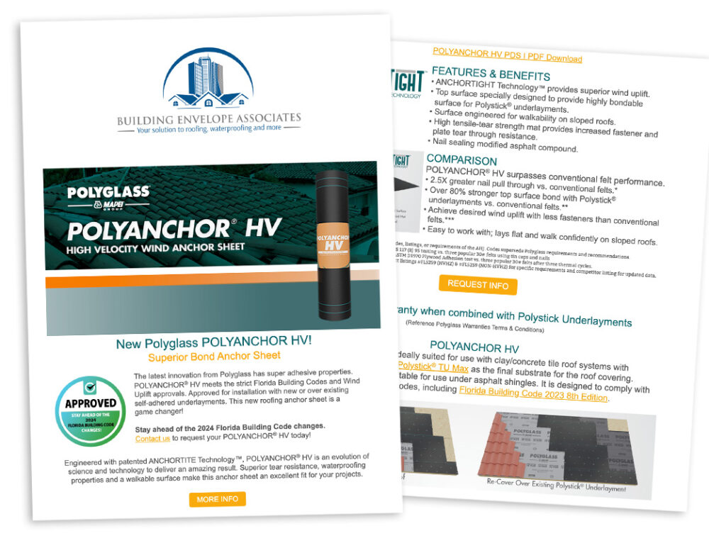 New Polyglass POLYANCHOR HV - FLBEA.com